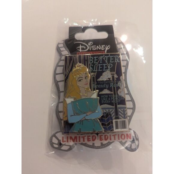 Disney | Jewelry | 224 Disney Dssh Pin Magazine Series Princess Aurora ...